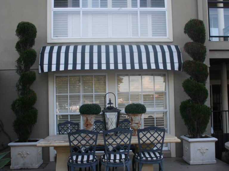 Dutch Hood Canopie Awnings Melbourne - Cost Less Decor Blinds